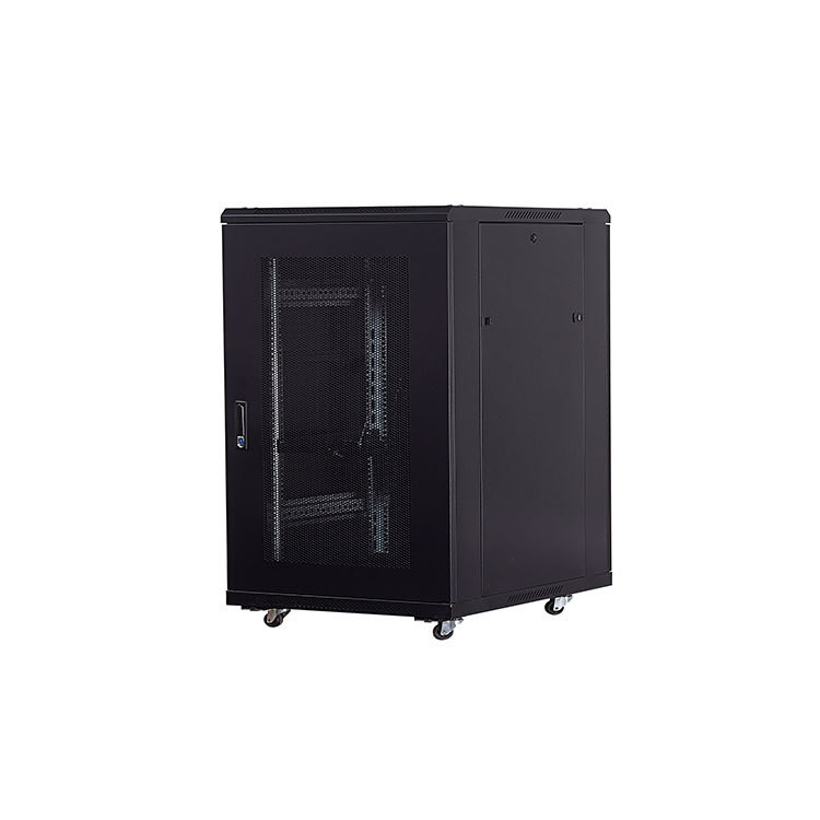 Tempered Glass Door 12U Extra Depth Server Rack with Installation Beam 1.5