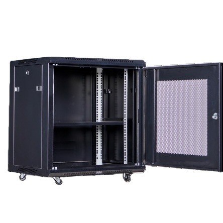 12U 530*400*600 19 Inch Data Center Server Rack Manufactured by SPCC ...