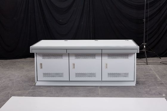 1800 Width Safety Control Room Three Station Console for Modern Office ...